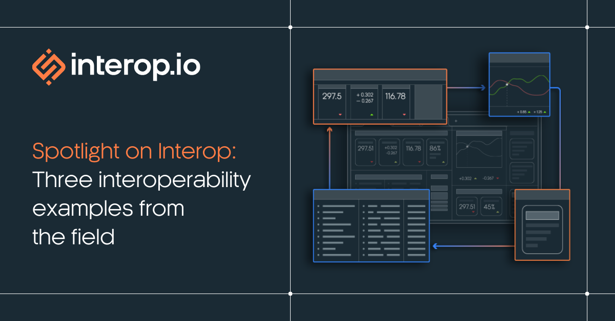 Spotlight on Interop: Three interoperability examples from the field - interop.io