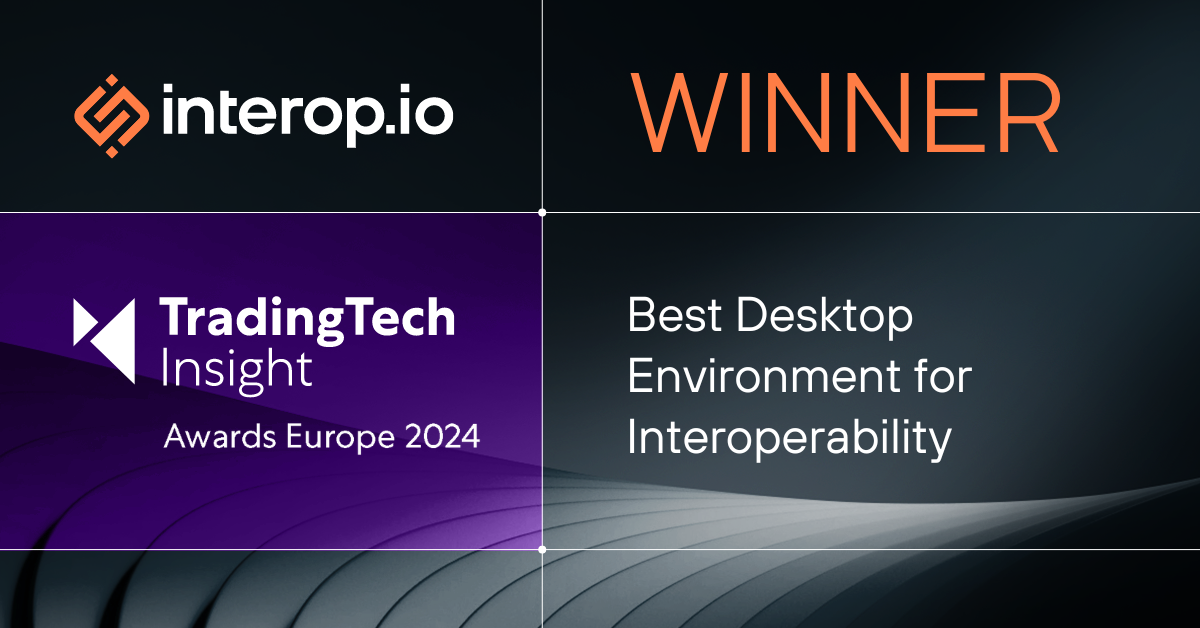 interop.io Wins “Best Desktop Environment for Interoperability ...